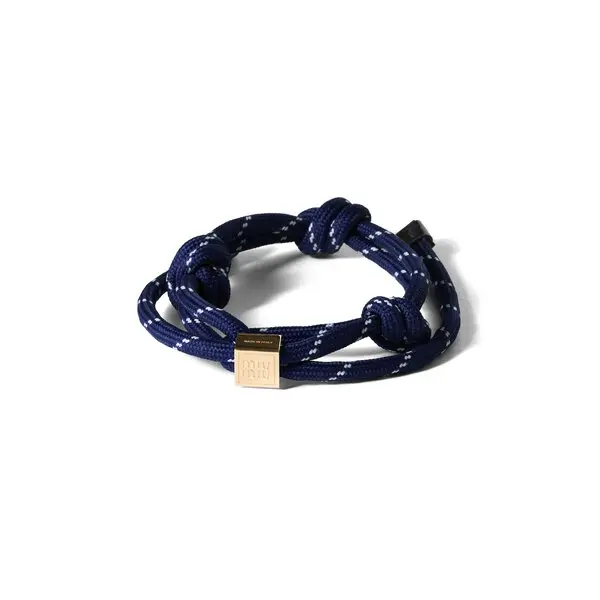 Miu Miu Cord Bracelet - Baltic Blue
