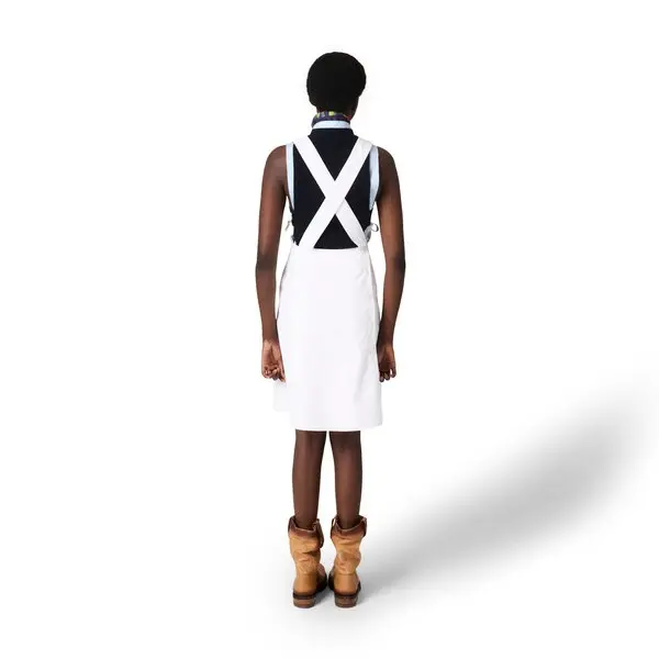 Miu Miu Poplin Apron Dress