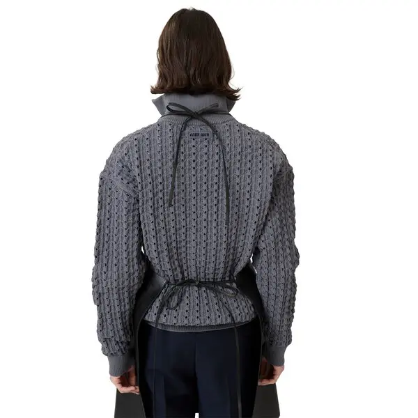 Miu Miu Leather Apron