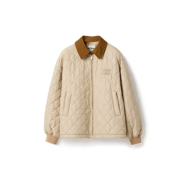 Miu Miu Technical Fabric Blouson Jacket