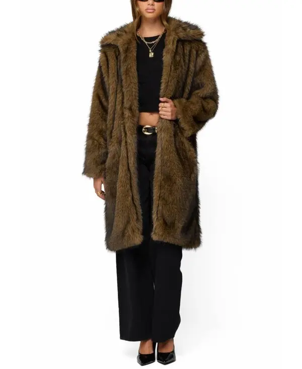 EDIKTED Saphira Oversized Maxi Coat
