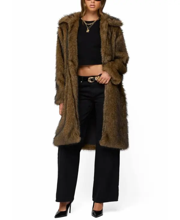 EDIKTED Saphira Oversized Maxi Coat
