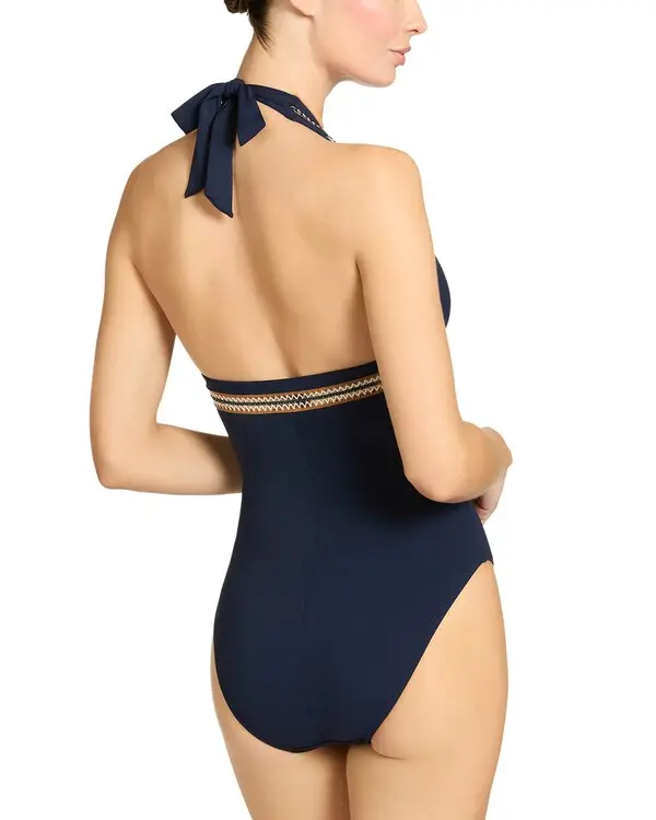 Robin Piccone Nova Halter Swimsuit