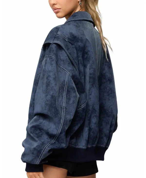 EDIKTED Oversized Bomber Jacket