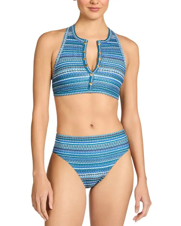 Robin Piccone Emilia Tankini Top - Lapis Multi