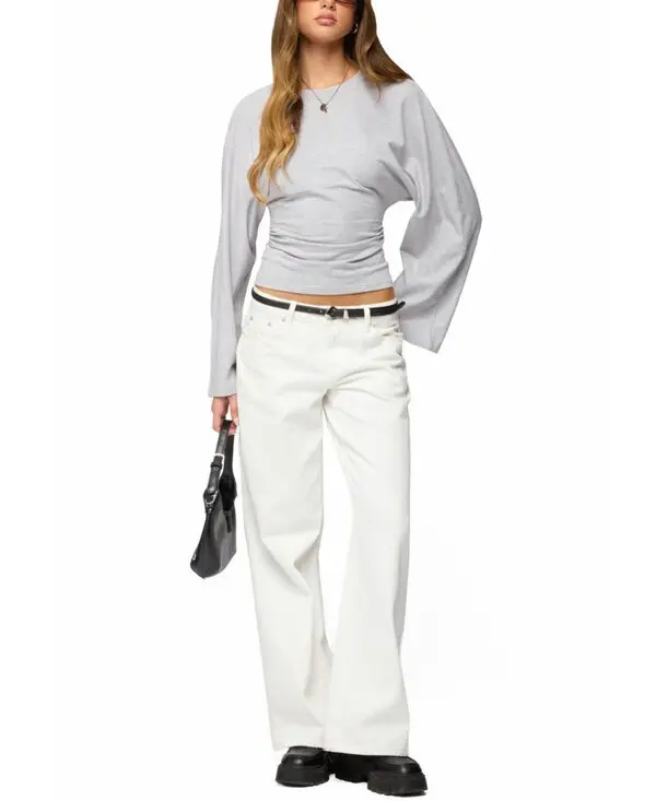 EDIKTED Cinch-waist Top