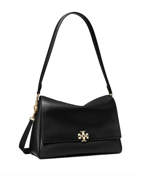 Tory Burch Leather Shoulder Bag - Black
