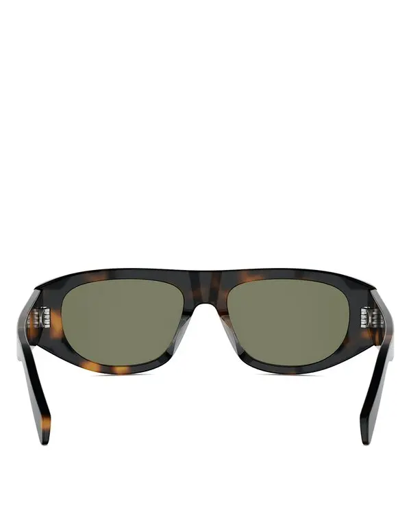 Celine Triomphe Square Sunglasses, 55mm