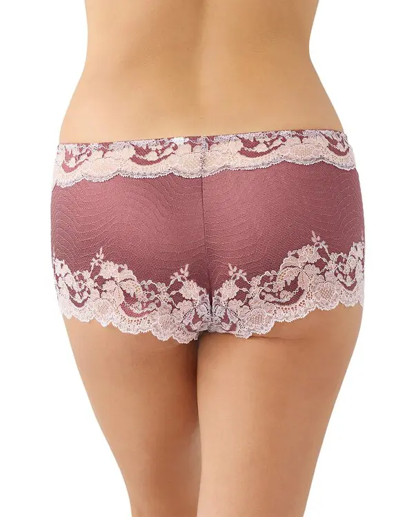 Wacoal Modern Affair Boyshort - Rose Brown/cradle Pink