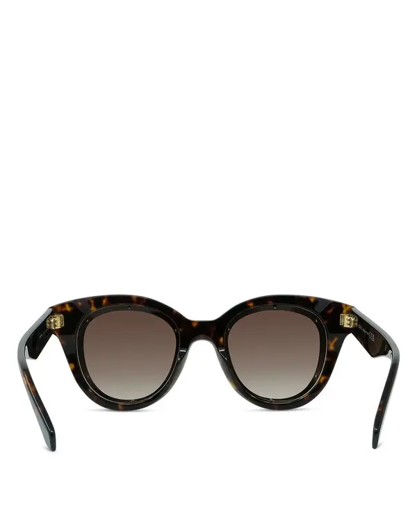 Loewe Round Sunglasses, 51.5mm - Classic Havana/brown
