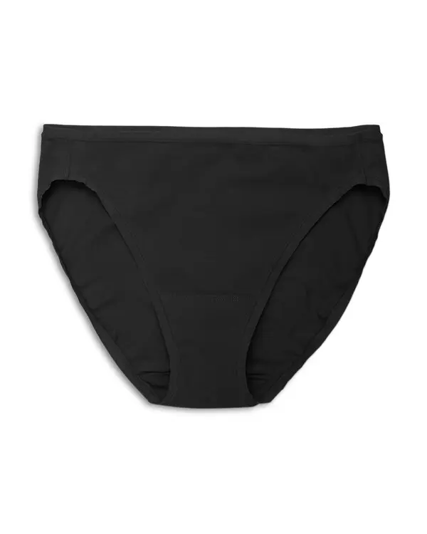 Natori Bliss Bare Cotton Bikini, Pack Of 3 - Black