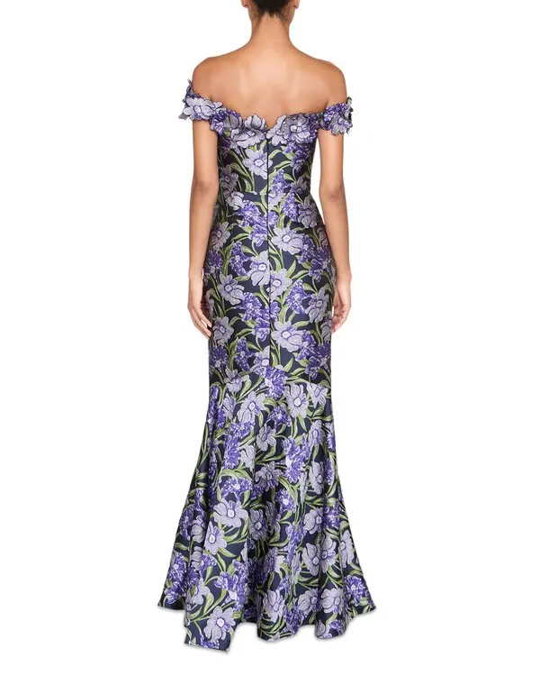 Theia Olyssia Off-the-shoulder Gown