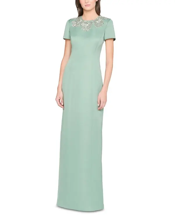 theia beaded dress Theia Toni