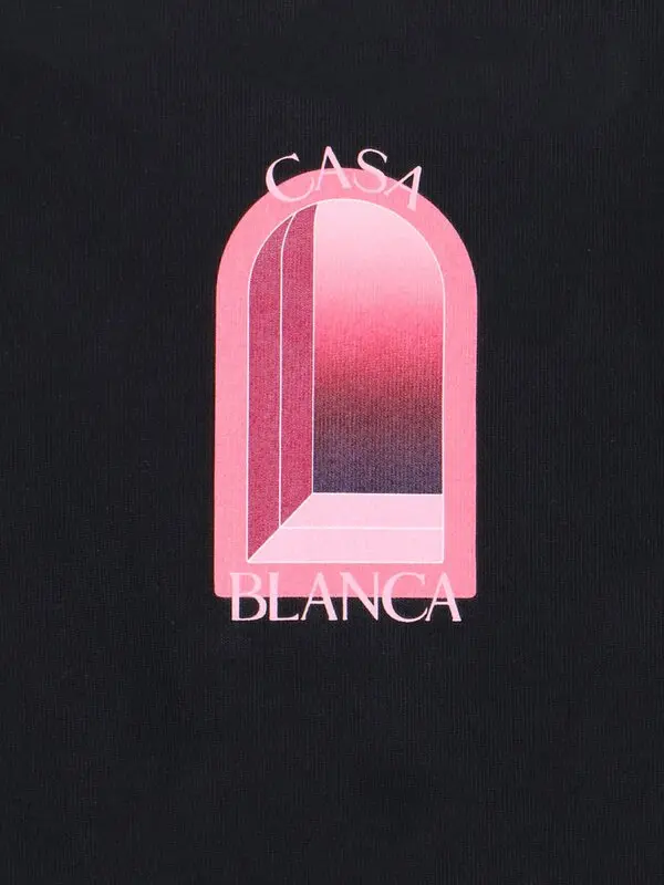 Casablanca L'arche' T-shirt - Black