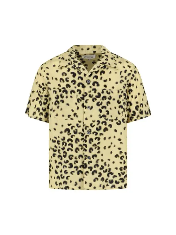 MAISON MARGIELA Pixel Leopard' Shirt
