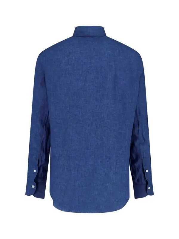 FINAMORE 1925 Gaeta' Shirt - Blue