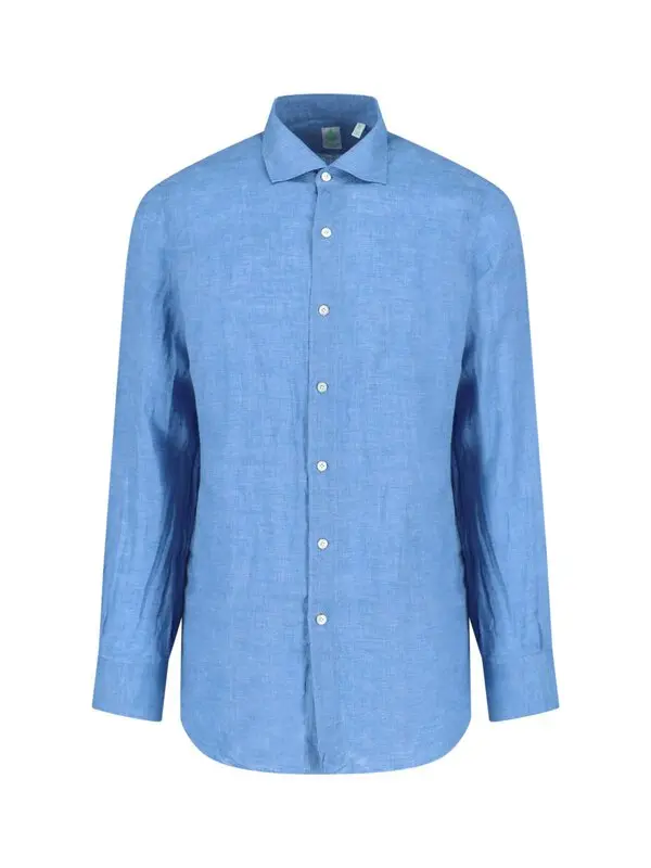FINAMORE 1925 Gaeta' Shirt - Light Blue
