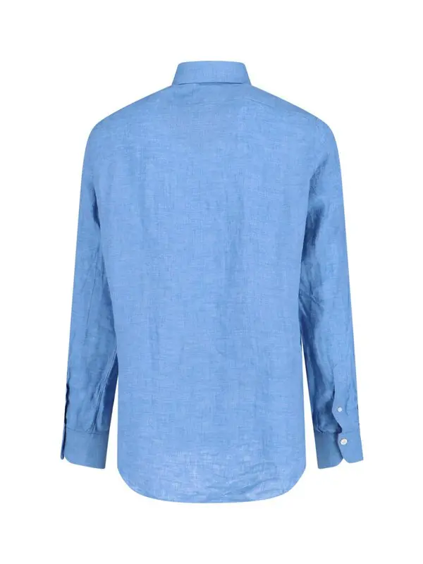 FINAMORE 1925 Gaeta' Shirt - Light Blue