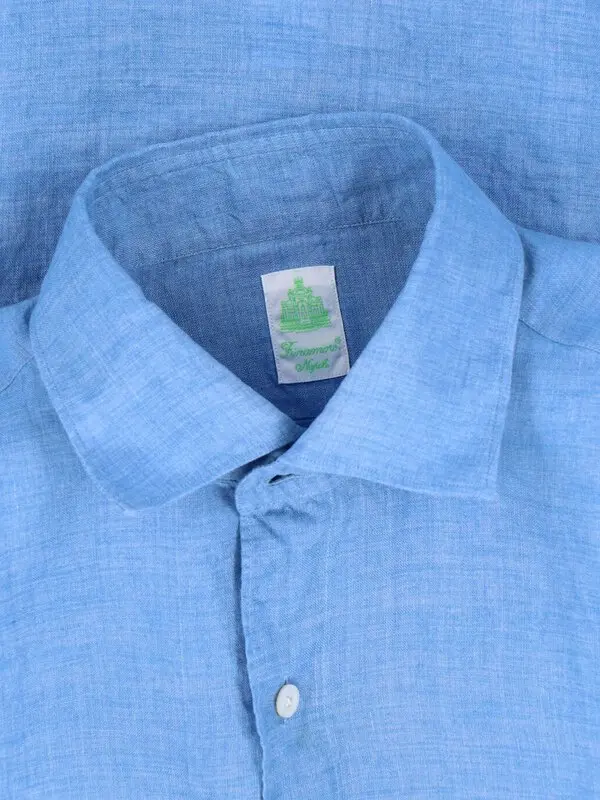 FINAMORE 1925 Gaeta' Shirt - Light Blue