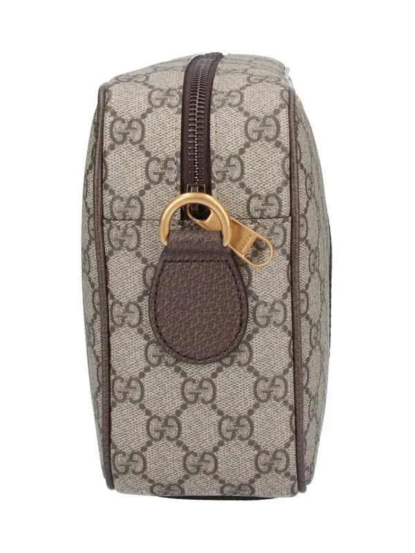 Gucci Ophidia Medium Shoulder Bag - Beige