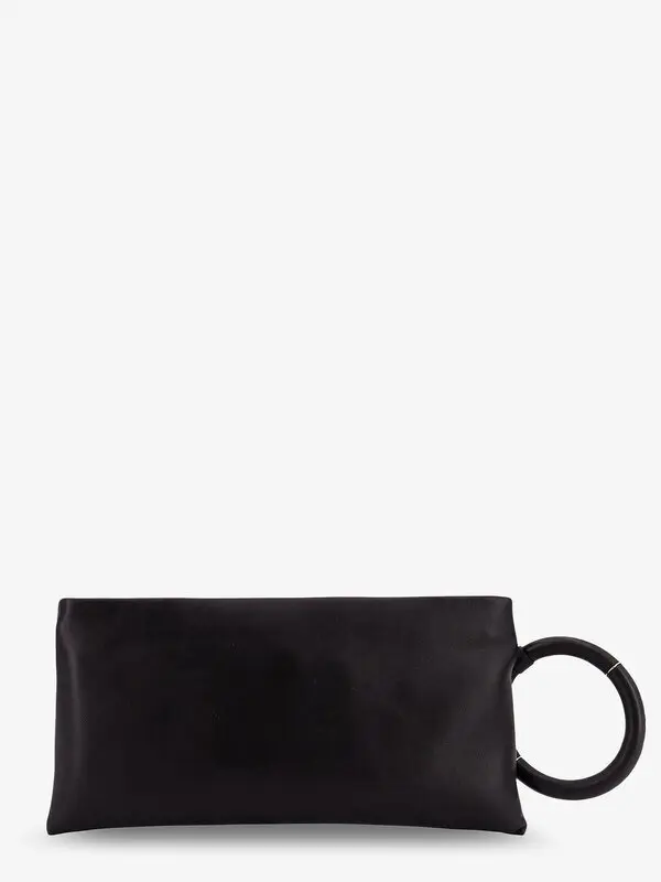 TOM FORD Aura Leather Clutch Bag - Black