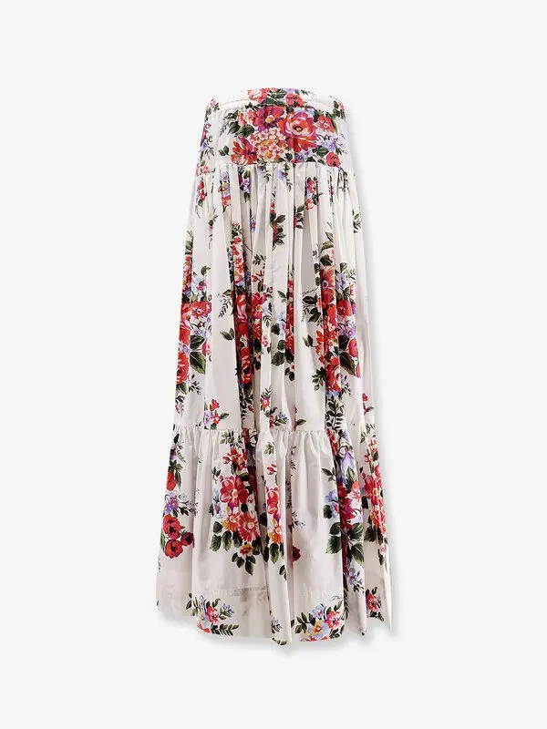 Dolce & Gabbana Cotton Long Skirt