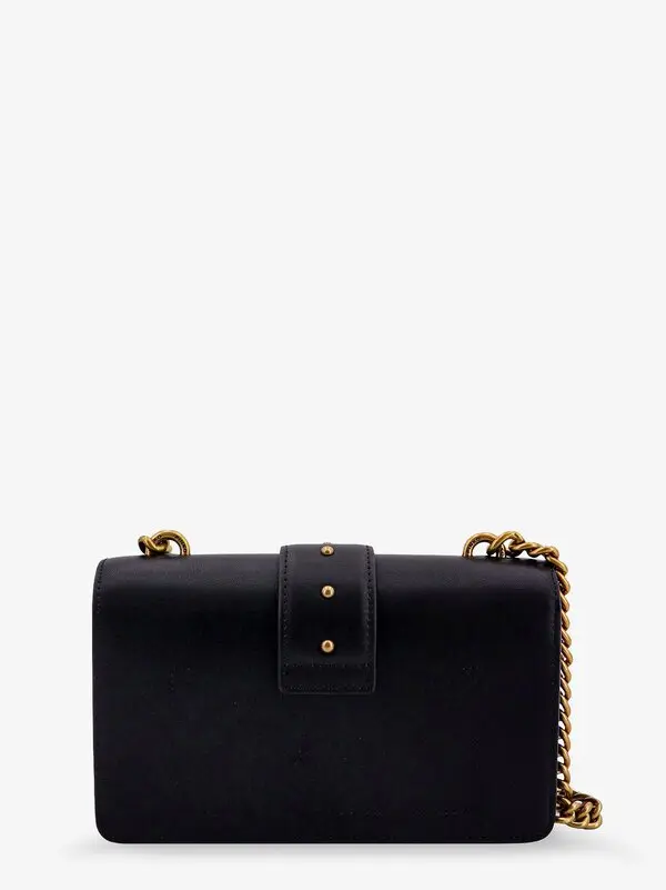 Pinko Love One Mini Leather Crossbody Bag