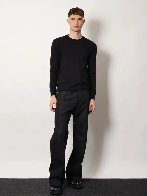 Rick Owens Geth Certified Cotton Blend Trousers