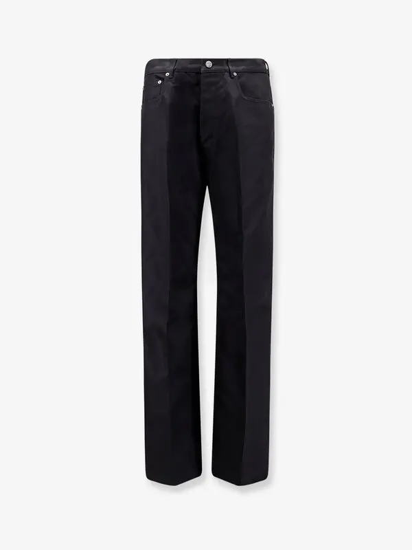Rick Owens Geth Certified Cotton Blend Pants - Black
