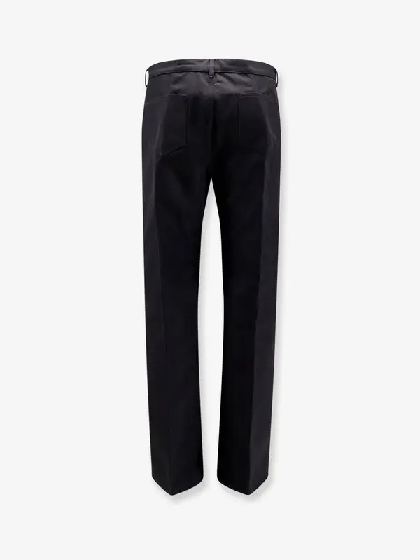 Rick Owens Geth Certified Cotton Blend Pants - Black
