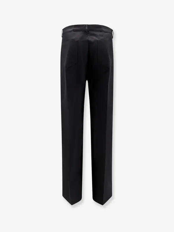 Rick Owens Geth Certified Cotton Blend Pants - Black
