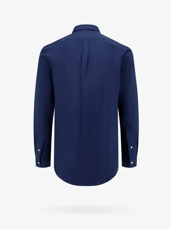 Polo Ralph Lauren Cotton Shirt With Front Embroidered Logo