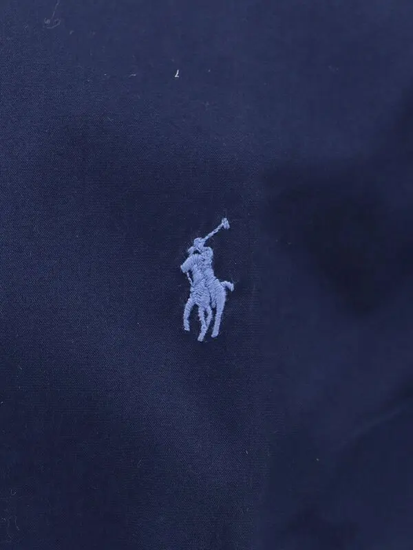 Polo Ralph Lauren Cotton Shirt With Front Embroidered Logo