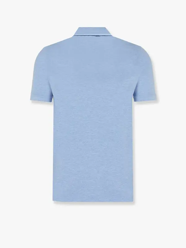 Polo Ralph Lauren Cotton Polo Shirt With Embroidered Logo On The Front