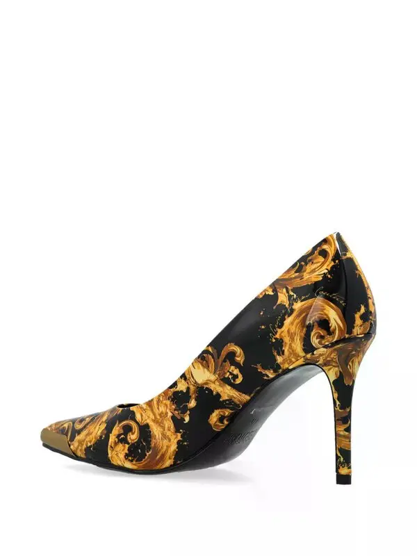Versace Scarlett Patterned Pumps