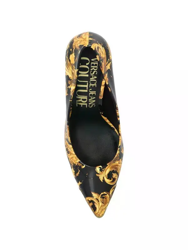Versace Scarlett Patterned Pumps