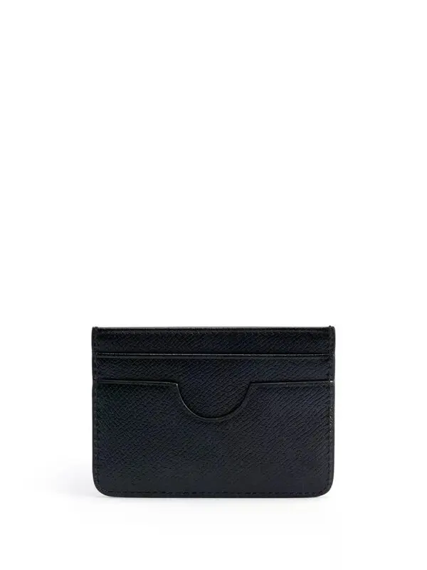 AMI Paris Logo-plaque Leather Cardholder