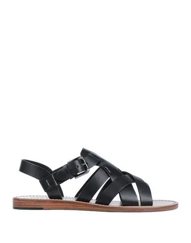 Dolce & Gabbana Calfskin Sandals - Black