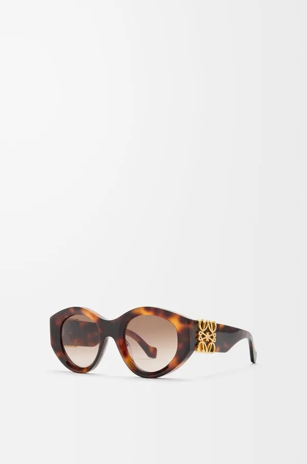 Loewe Maxi Anagram Butterfly Sunglasses - Havana