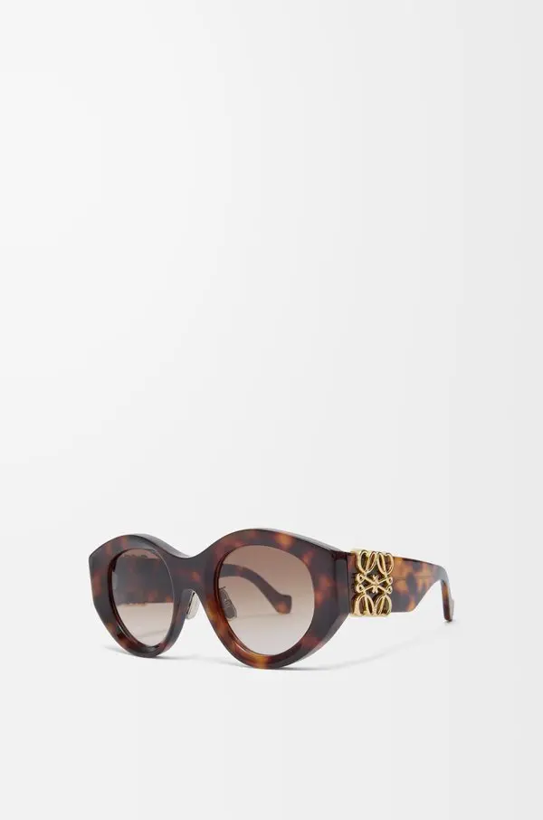 Loewe Maxi Anagram Butterfly Sunglasses - Havana