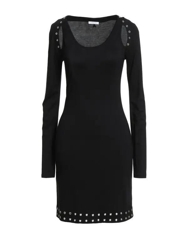 Patrizia Pepe Mini Dress In Viscose And Elastane