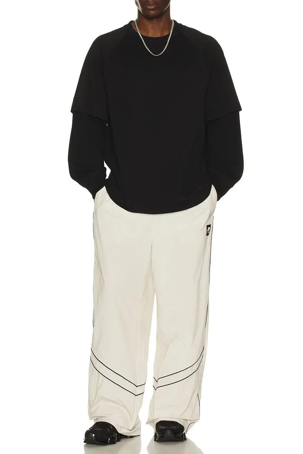 Nike Track Pants In Cream
