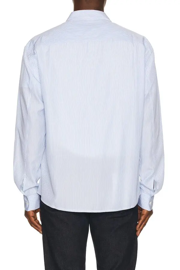 FRAME Relaxed Shirt In Blue
