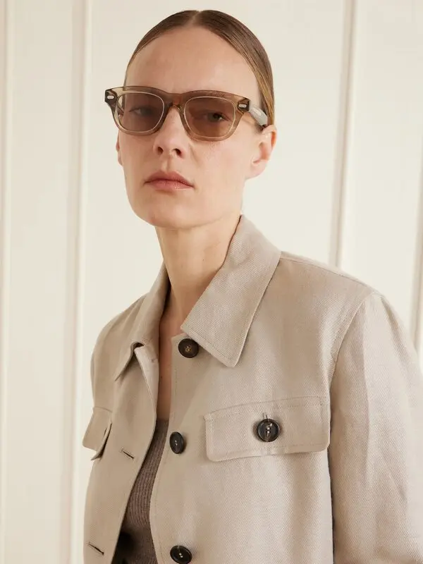 Brunello Cucinelli D-frame Sunglasses
