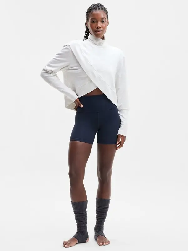 Athleta Elation Ultra High Rise 5" Short - Navy
