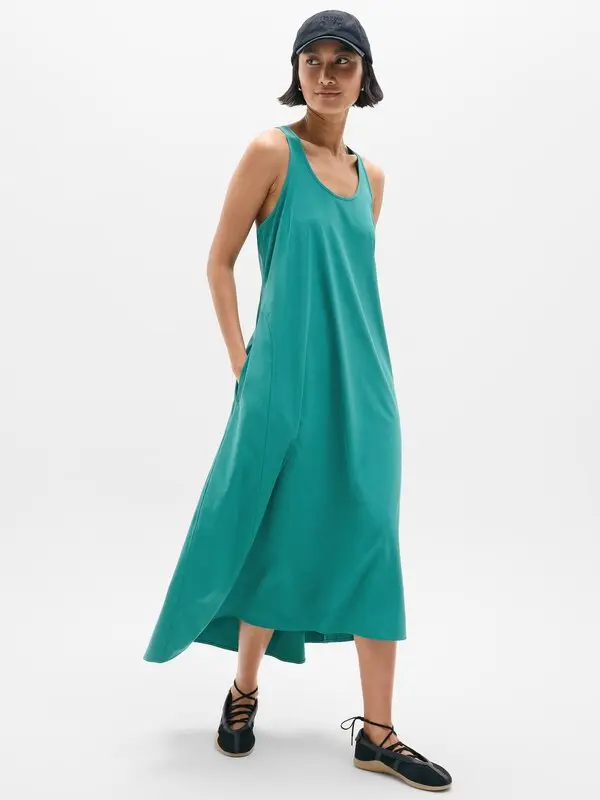 Athleta Presidio Traveler Maxi Dress - Alpine