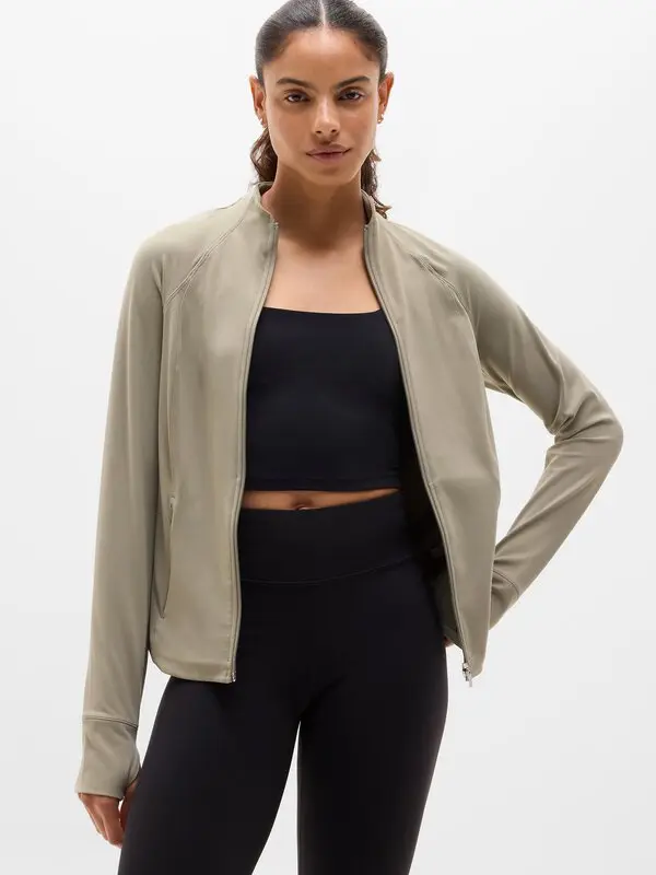 Athleta Salutation Fitted Jacket