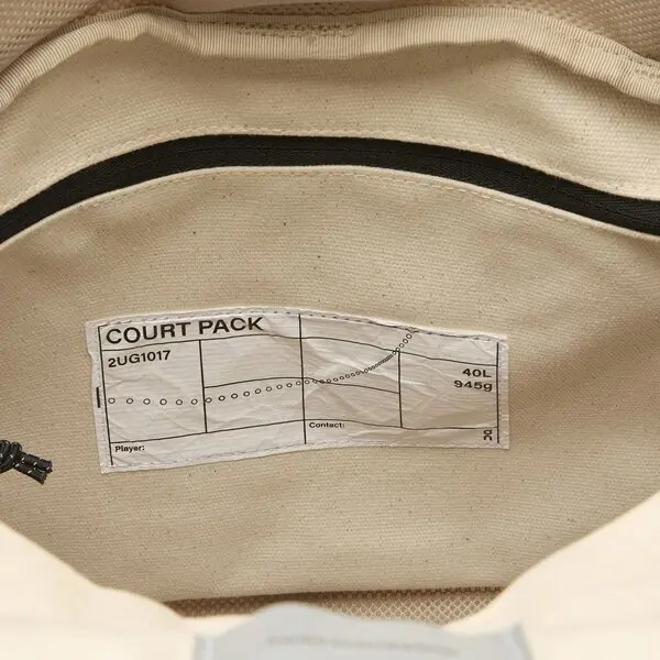 On Court Pack 40l