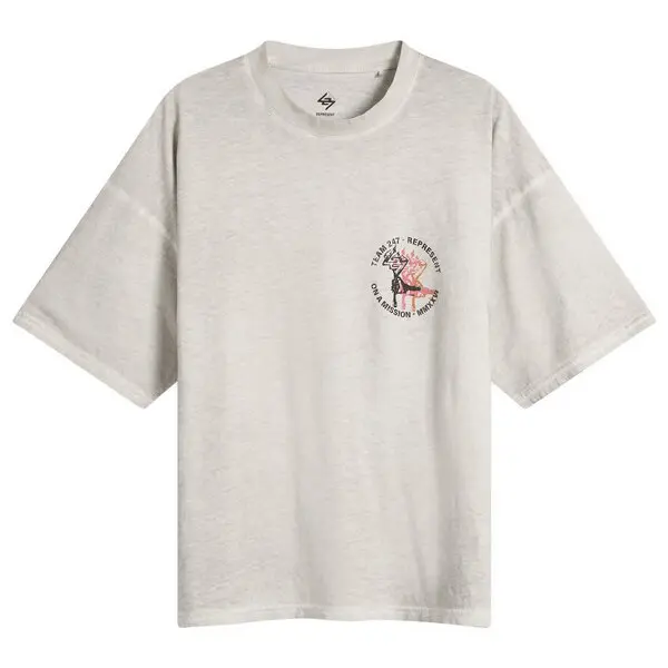 REPRESENT 247 Torch Crop T-shirt