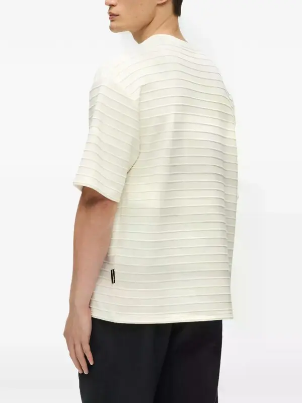 Karl Lagerfeld Ikon Structure Striped T-shirt